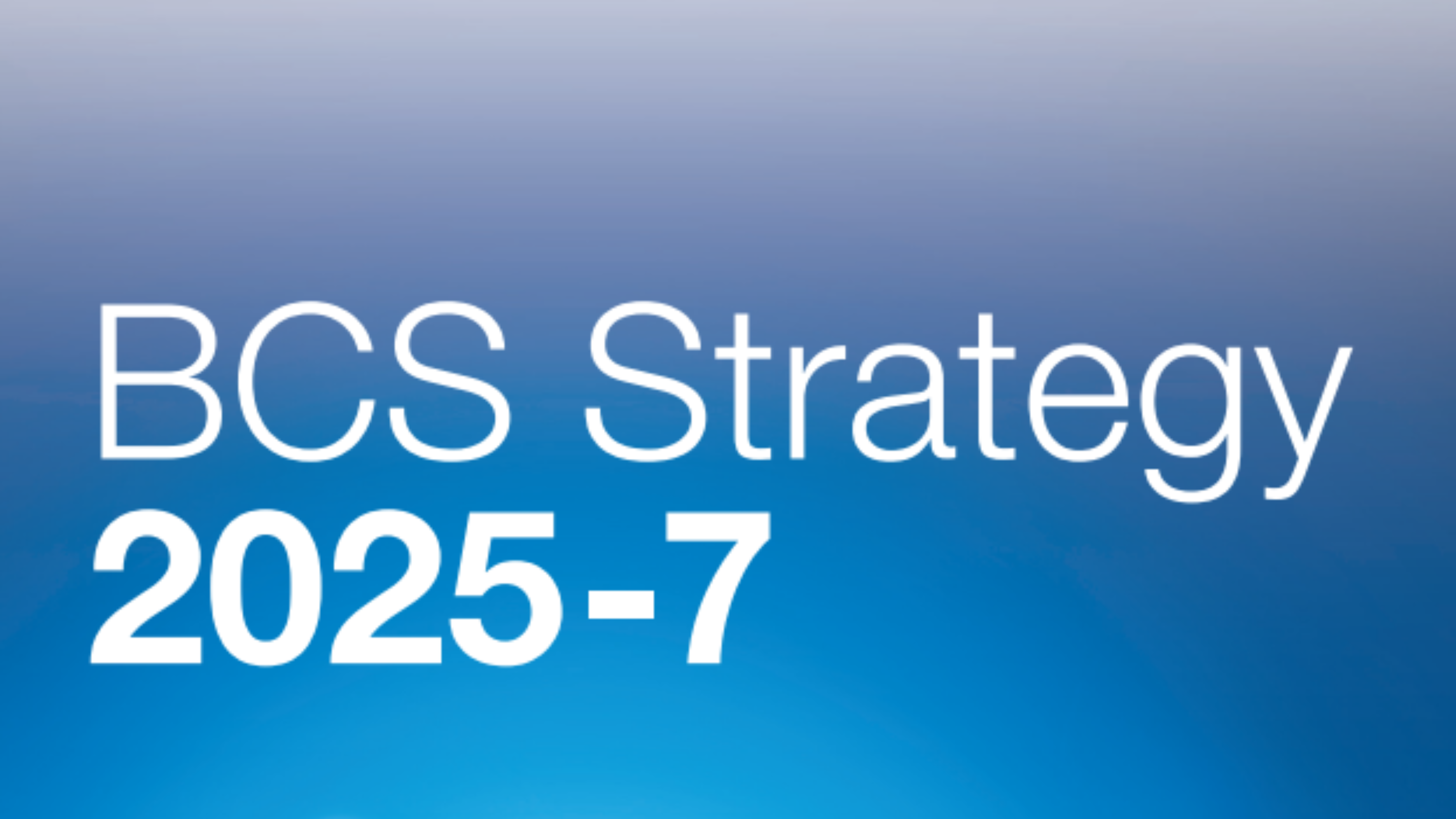 BCS Strategy 2025-2027 - British Cardiovascular Society